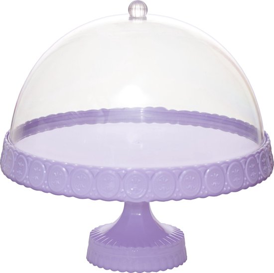 Baci Milano Candies Acrylaat Taartplateau - Op Voet - Met Deksel ...
