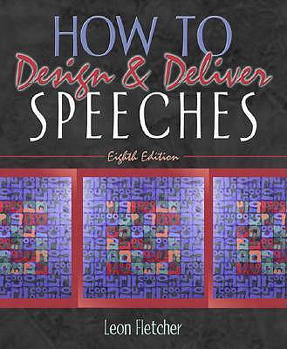 How to Design & Deliver Speeches | 9780205378012 | Leon Fletcher ...