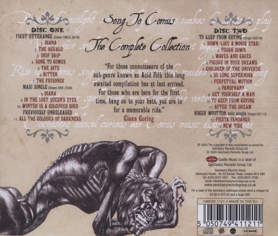 Song To Comus - The Complete Collection, Comus | CD (album) | Muziek | bol