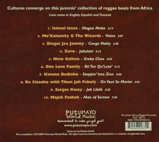 Putumayo Presents: African Reggae, various artists | CD (album) | Muziek | bol.com