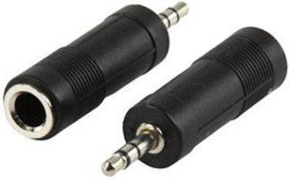 bol.com | 6,3mm Jack Female naar 3,5 mm Jack Male Converter / Adapter ...