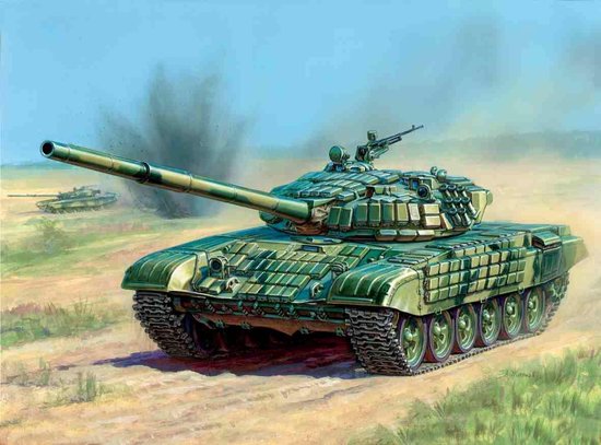Zvezda - T-72 (Zve7400) - modelbouwsets, hobbybouwspeelgoed voor ...
