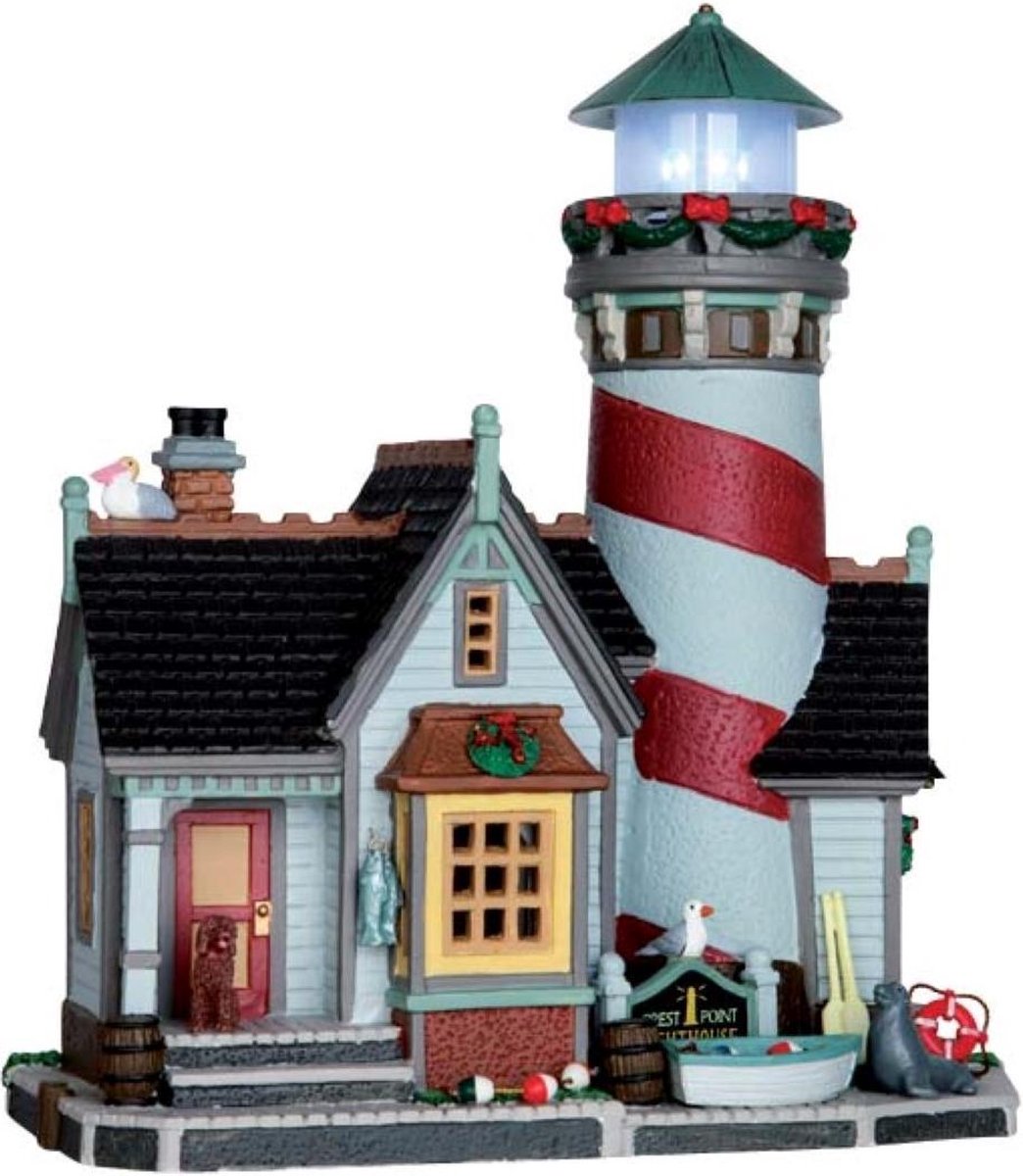 Lemax Crest Point Lighthouse | bol