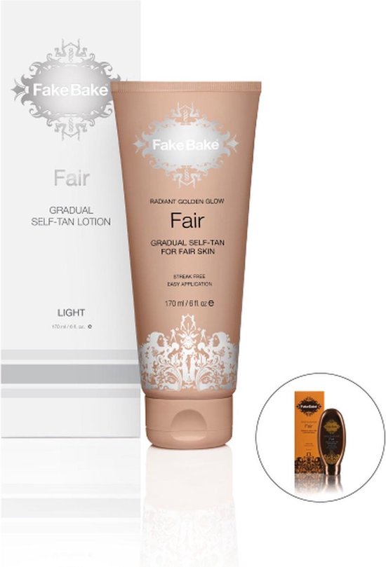 Fake Bake - Fair Gradual Self-Tan Lotion - 170 ml | bol.com