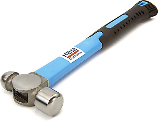 HBM 340 Gram Bolkophamer met Anti Slip Fiberglas Steel | bol.com