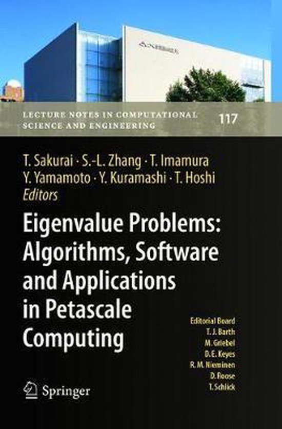 Lecture Notes In Computational Science And Engineering Eigenvalue Problems 3266