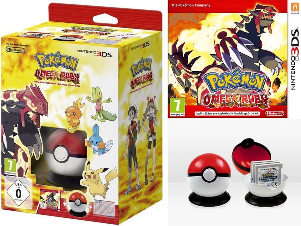 Pokemon Omega Ruby + Card Case - 2DS + 3DS | Games | bol.com