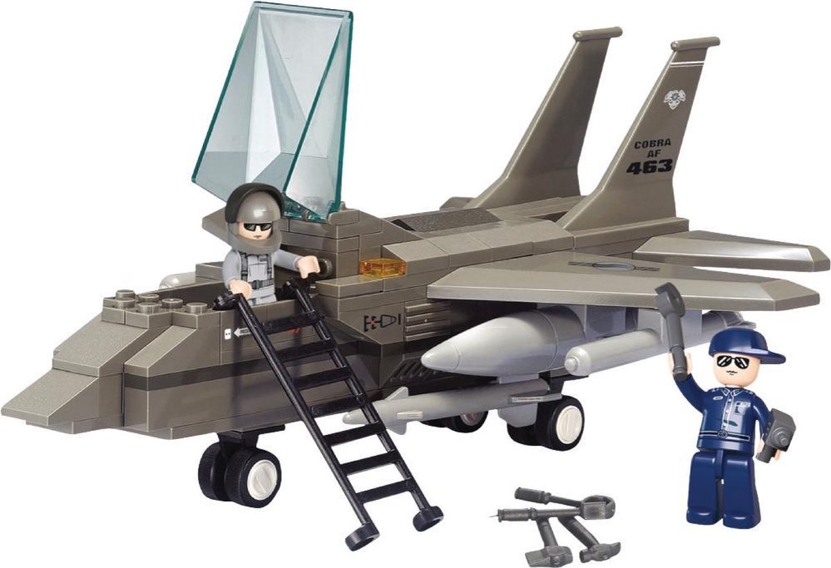 Sluban Jet Fighter 28,5 x 23,7 cm | bol.com
