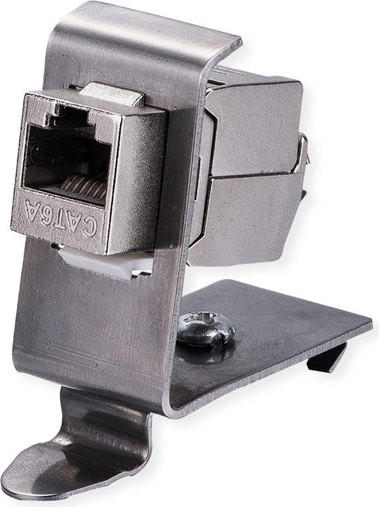 ROLINE DIN-rail adapter, leeg, voor 1 keystone | bol