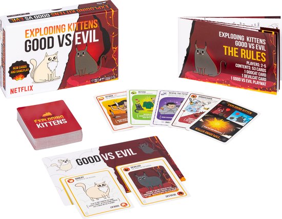 Exploding Kittens Good vs. Evil - Kaartspel | Games | bol.com
