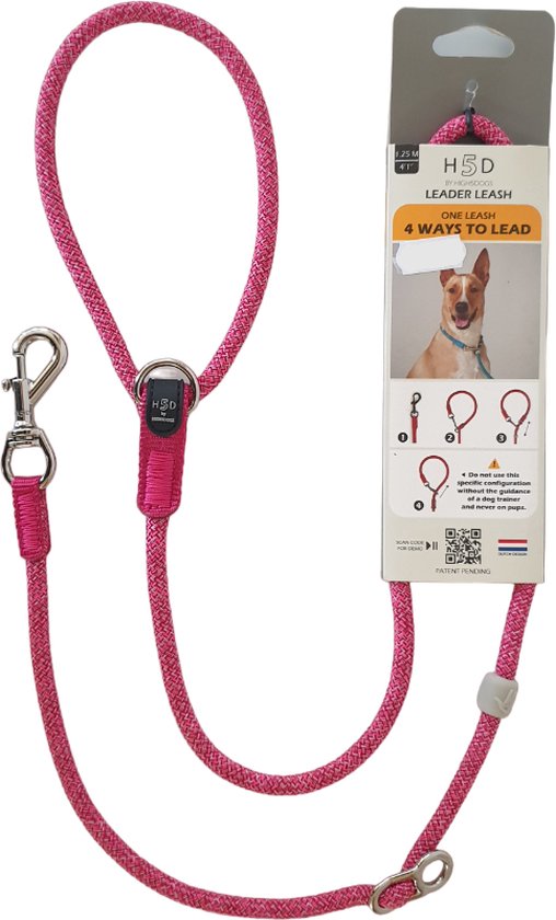 H5D (High5Dogs) Leader Leash Laisse pour chien multifonctionnelle ...