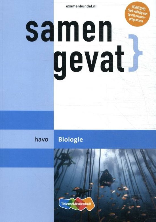 Samengevat havo Biologie | 9789006112450 | Boeken | bol