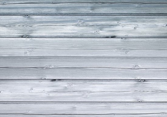 Fotobehang - Vlies Behang - Whitewash Houten Planken Schutting - 416 x ...