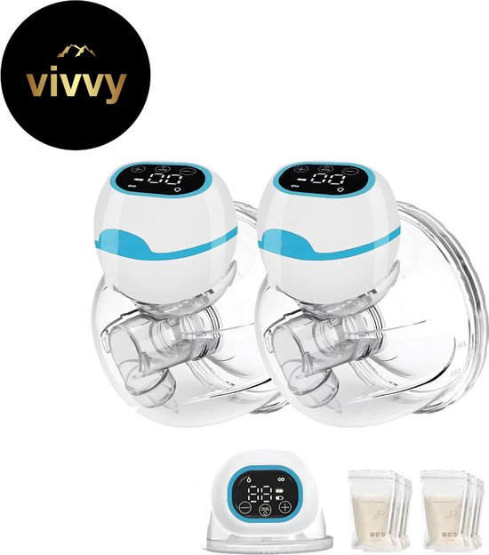 Handsfree Borstkolf - Elektrische Borstkolf Met Display - Draadloze ...