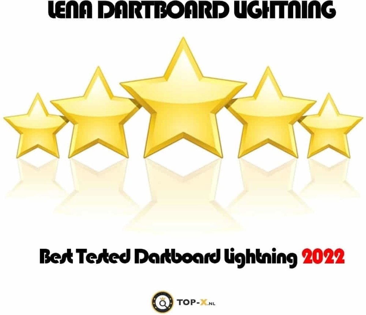 Cible de fléchettes Lena Lighting Basic XL Blauw + Protection murale en ...
