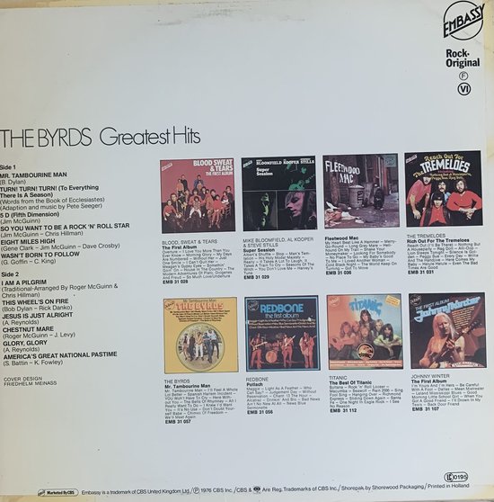 Greatest Hits (LP), The Byrds | Muziek | bol.com