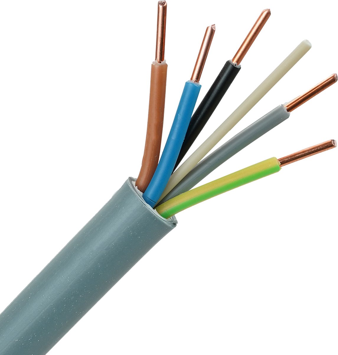 YMvK kabel 5x1,5 per rol 100 meter | bol