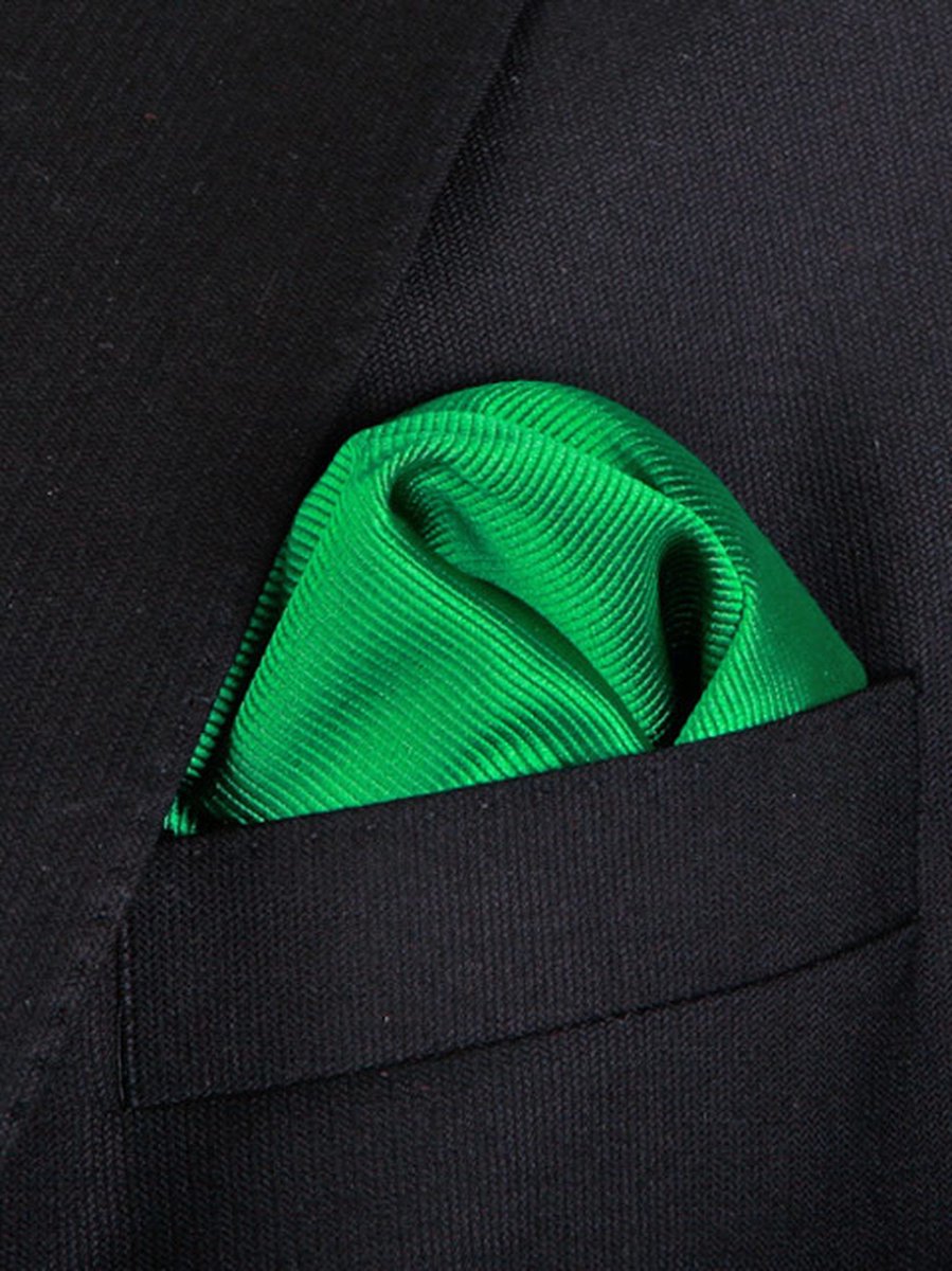 Pochet Zijde Smaragd Groen F68 - Suitable - Pochette – Heren - Unisex ...
