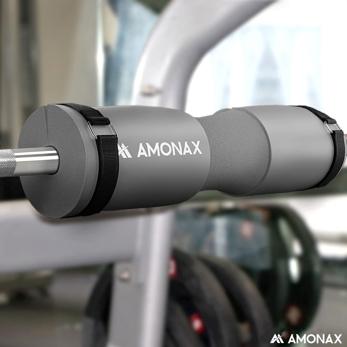 Lange halterkussen, extra dikke nekkussen, lange halter- barbell pad ...