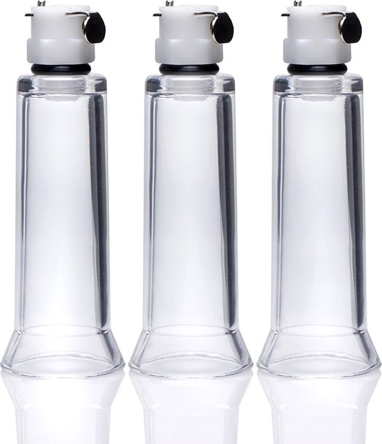XR Brands AF888 - Clit and Nipple Cylinders 3-piece set | bol.com