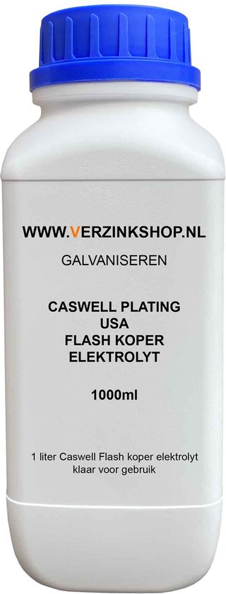 Flash Koper Verkoper Elektrolyt - 1 liter | bol