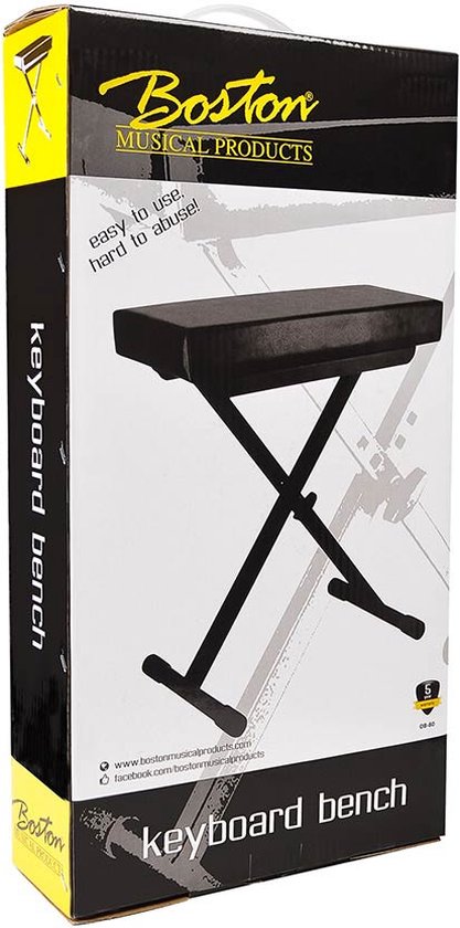 Keyboardbank X-model Boston OB-80 Zwart | bol.com