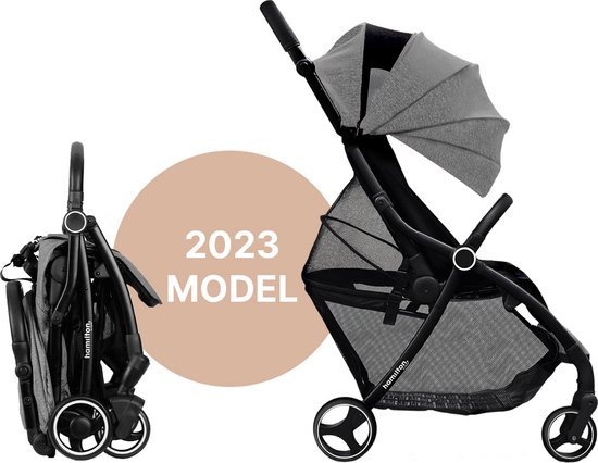 Hamilton by Yoop XL Buggy – Grote premium stroller met MagicFold ...