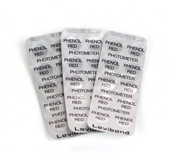 Phenol Red pH tabletten voor digitale tester - 100 stuks | bol