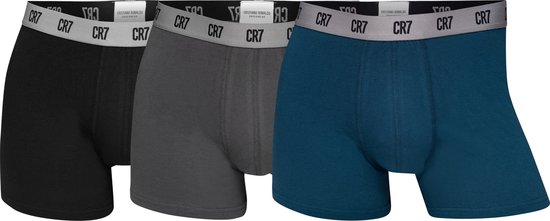 Cr7 Basic Slip Organic 3-Pack Ondergoed | bol.com