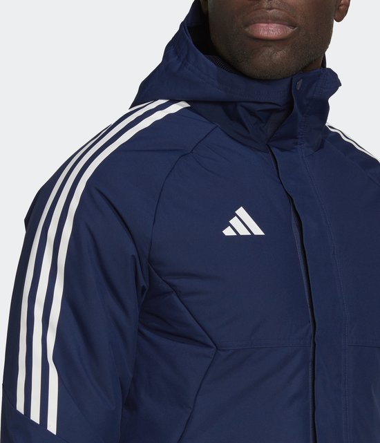 adidas Performance Condivo 22 Stadium Parka - Heren - Blauw - XS | bol.com