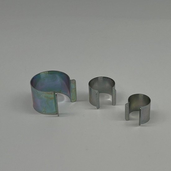 KWEEK - Staalklem 30 mm ( 1''), Set van 50 | bol