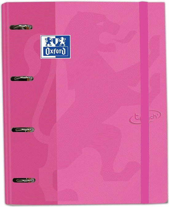 Ringmap Oxford Touch Europeanbinder Roze A4 | bol