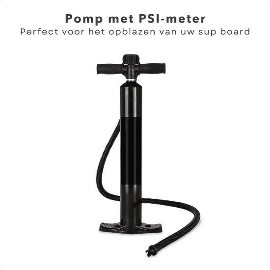 Cheqo® Handpomp voor SUP-board - Sup Pomp - Supboardpomp - Pomp voor ...