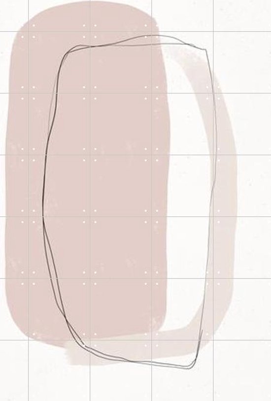 IXXI Abstract Bond, uplusmestudio & Various - 100 x 140 cm - Gratis ophangtool - Grote... | bol