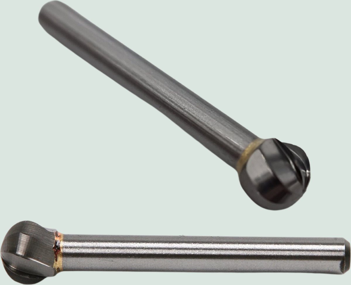 Houtrotfrees - houtfrees - Bolkopfrees 6mm schacht - 10mm kop - houtrot ...