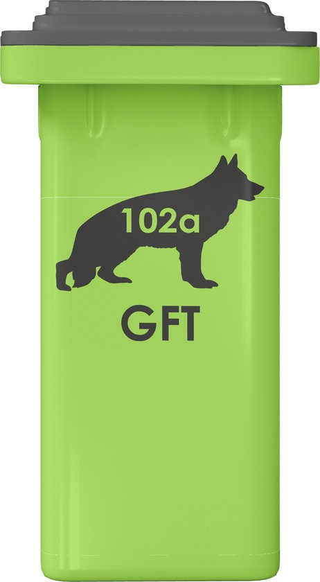 Kliko stickers - Container stickers - 3 in één pakket - Hondenrassen ...