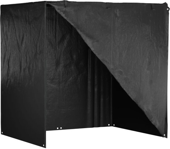 vidaXL Schommelbankhoezen 2 st met 12 oogjes 220x177x220 cm polyetheen ...