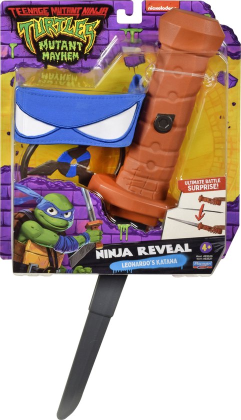 Teenage Mutant Ninja Turtles - Leonardo Transforming Katana Sword | bol
