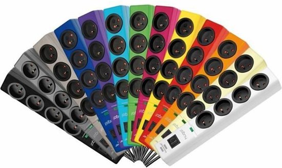 4-socket plugboard with power switch Brennenstuhl | bol