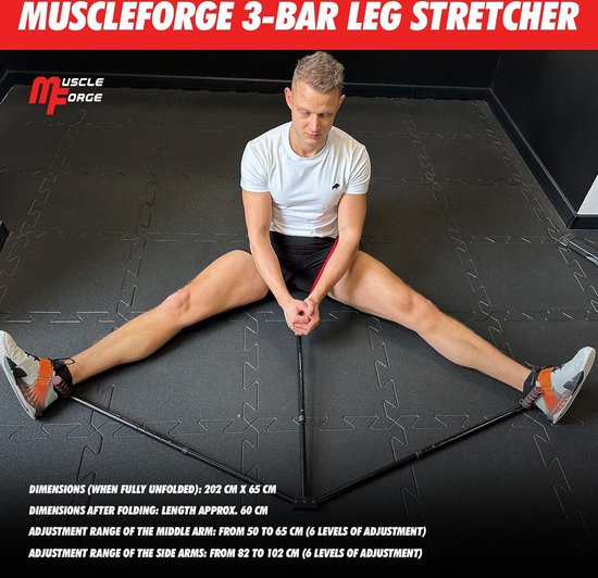 Beenspreider - Rekken van de adductoren tot meer dan 180 graden ...