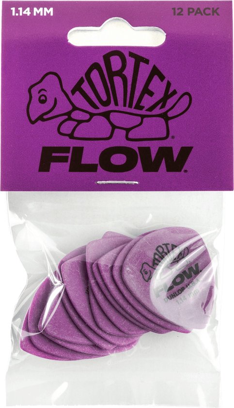 558P1.14 Tortex Dunlop Flow Standard Picks 1,14 mm | bol
