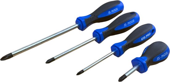 Schroevendraaierset Japanse industriestandaard (JIS) 4-delig | bol