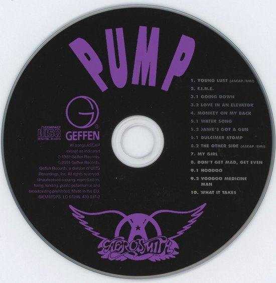 Aerosmith - Pump (CD) (Remastered), Aerosmith | Muziek | bol