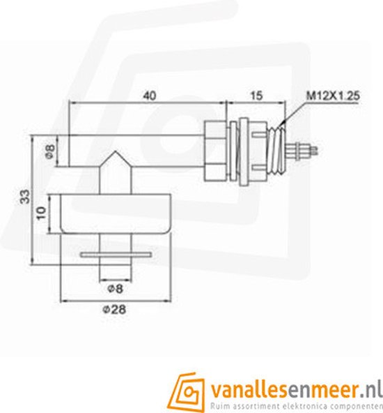 Waterniveau sensor Horizontaal | bol