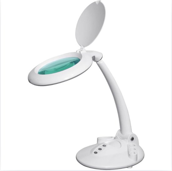 Vloer Loeplamp - Met Verlichting - Verstelbaar - Met Standaard ...