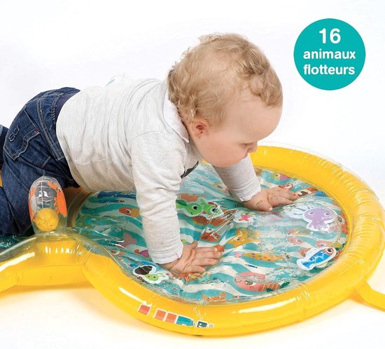 De watermat - Sensorische activiteitenmat voor baby's - Motoriek ...