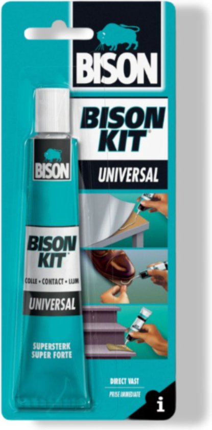 Bison Kit® tube 50 ml, sterke, universele contactlijm, vochtbestendig ...