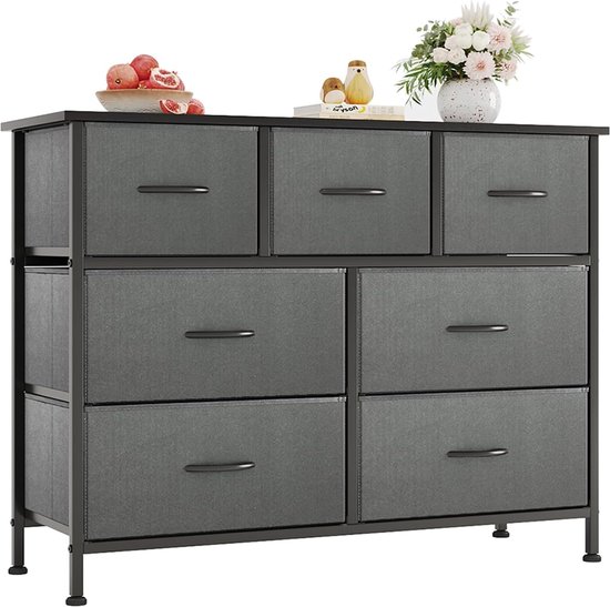 Goodivery ® Industriële Opbergladekast met Zeven Stoffen Lades en ...