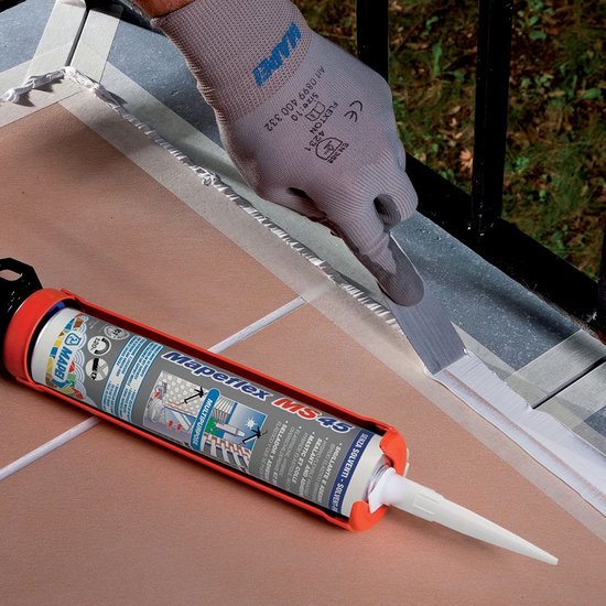MAPEI Mapeflex MS Crystal Acrylaatkit - Voor afdichten van voegen ...