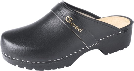 Gevavi Dinan Zwart Open Schoenklompen PU | bol